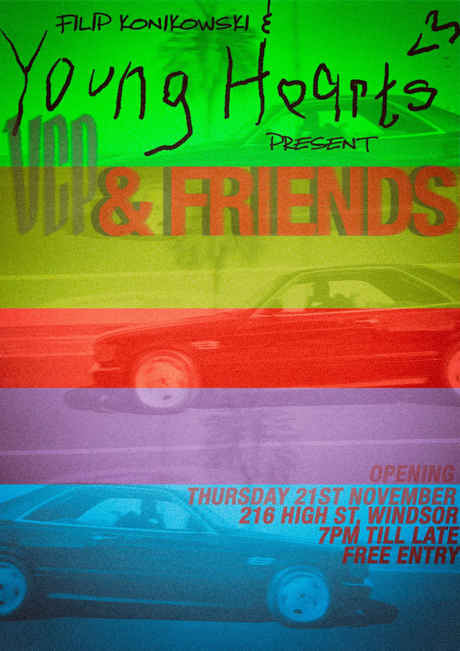 VCP & Friends @ Young Hearts Collection – Vintage Car Porn Store